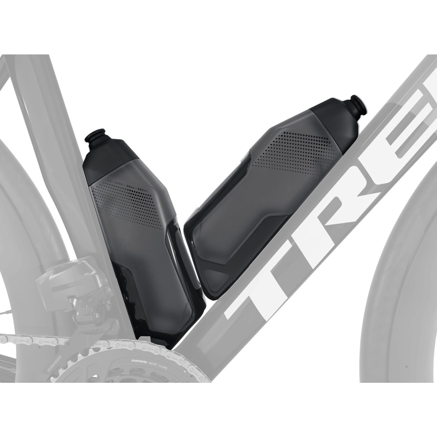 Bidón y Portabidón Trek RSL Aero Negro/Gris | Bidones